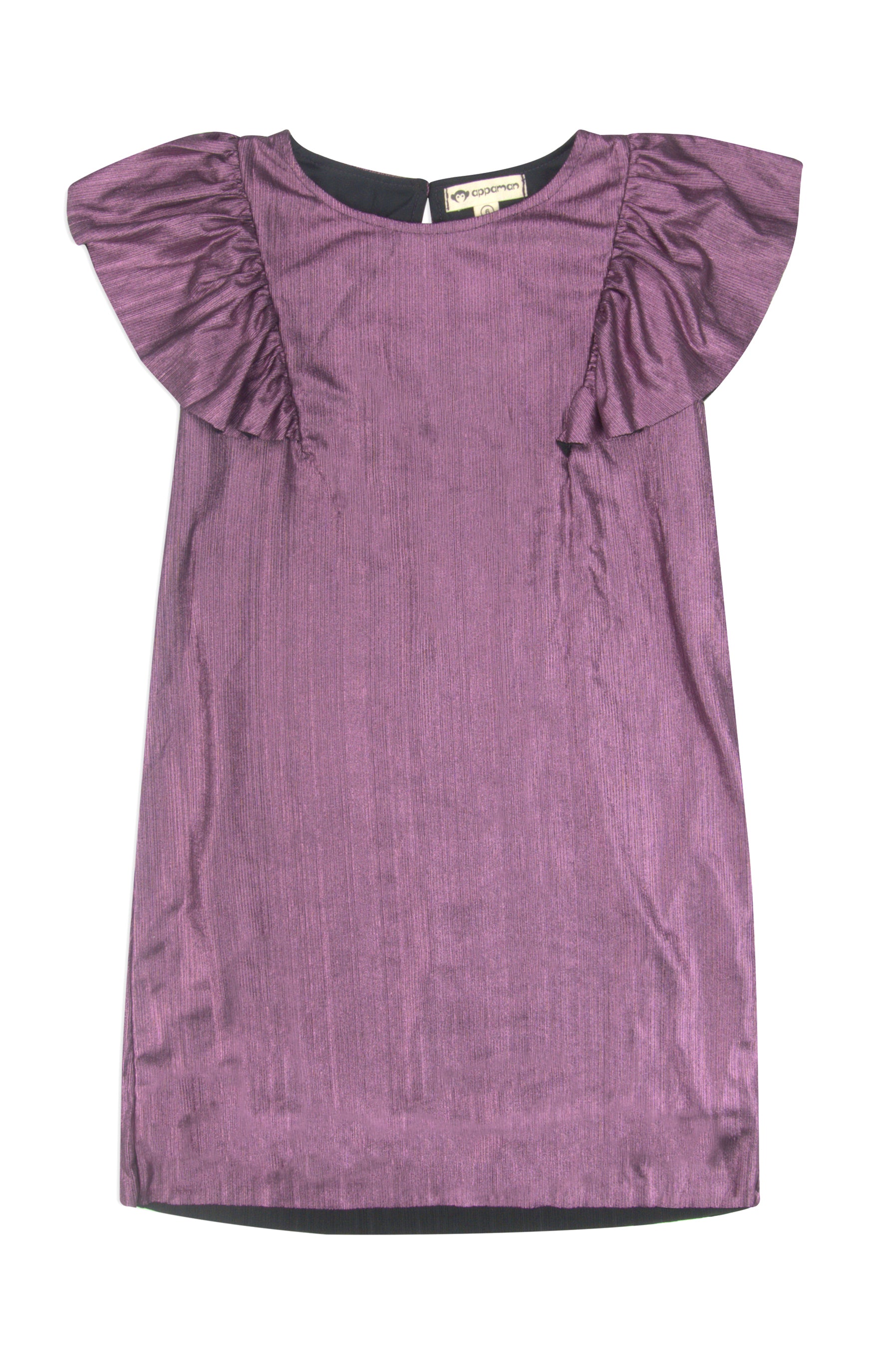 Purple Metallic Dress – Mon Ami Bham